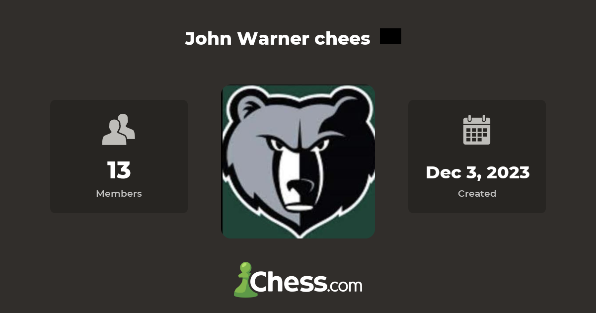 John Warner chees - Chess Club - Chess.com