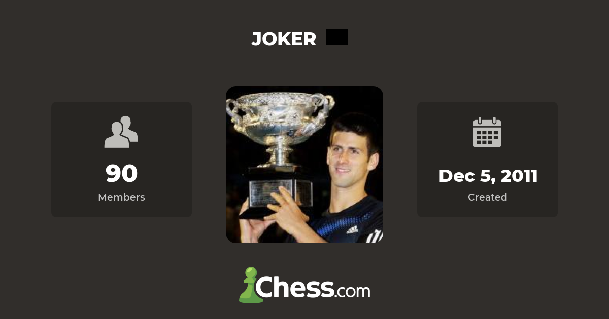JOKER - Chess Club - Chess.com