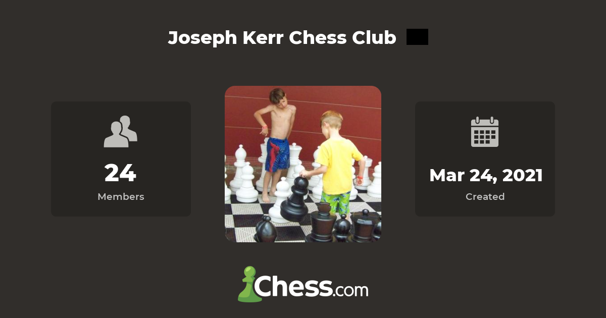Joseph Kerr Chess Club - Chess Club - Chess.com