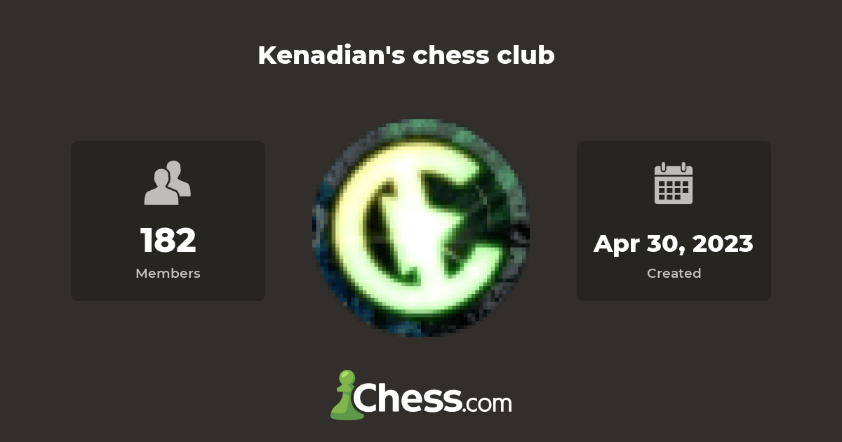 Kenadian's chess club - Chess Club - Chess.com