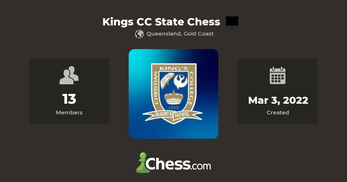 Kings CC State Chess - Chess Club - Chess.com