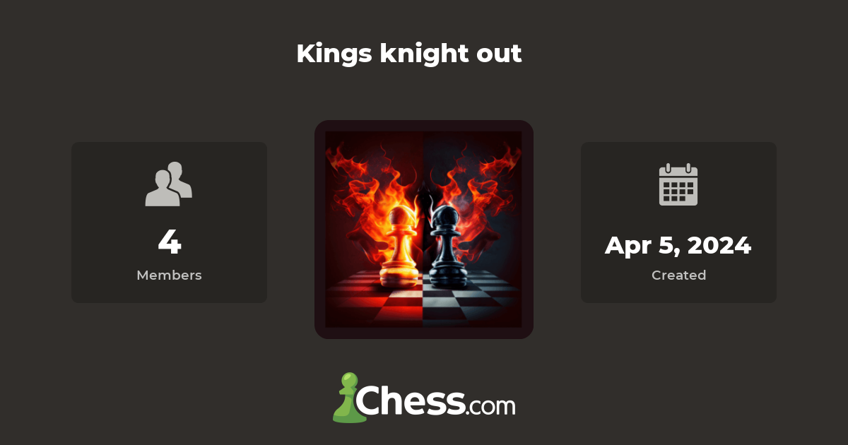 Kings knight out - Chess Club - Chess.com