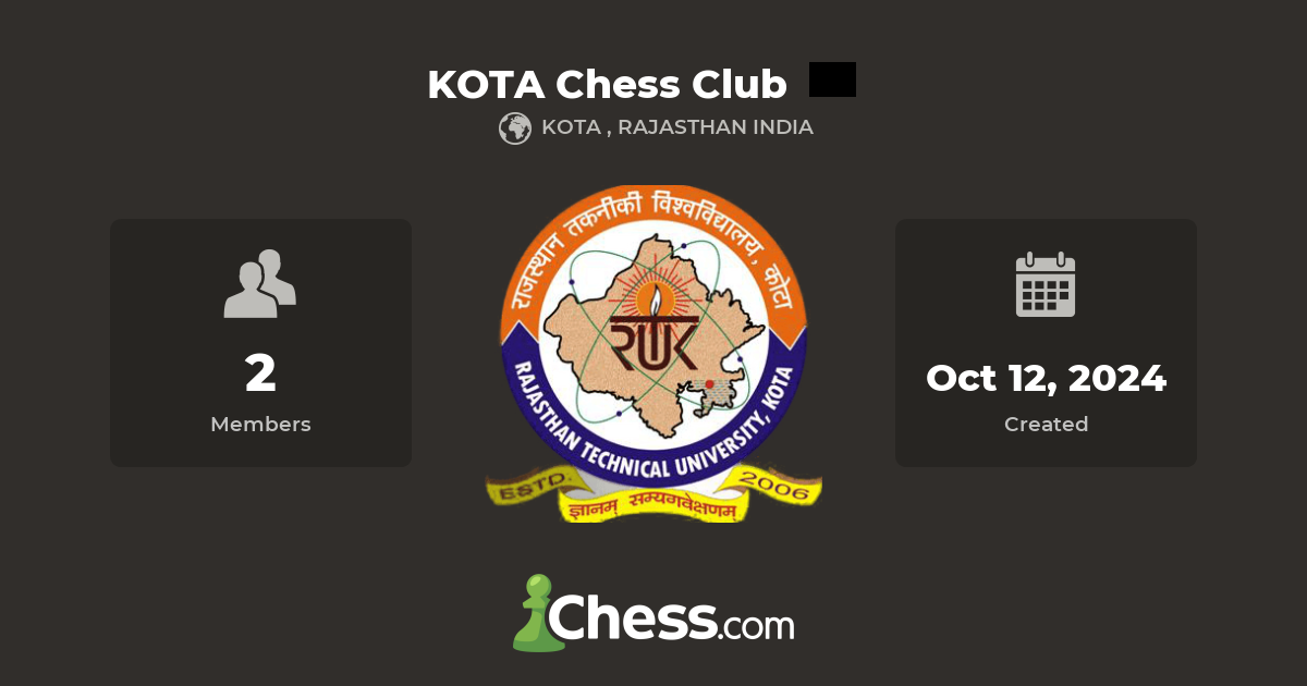 KOTA Chess Club - Chess Club - Chess.com