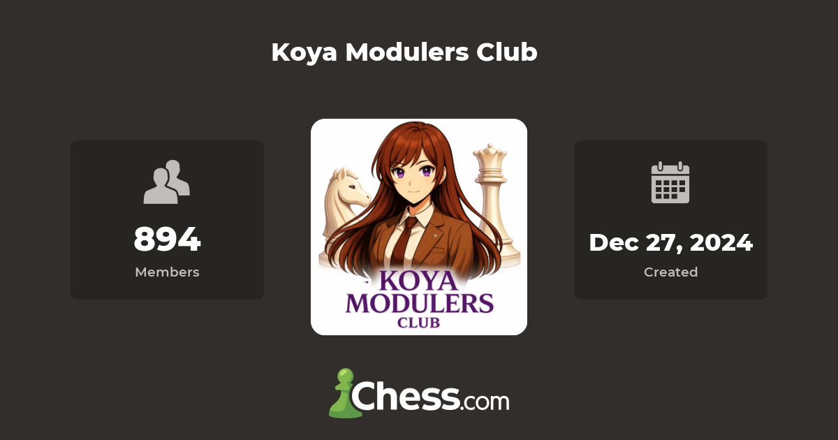 Koya Modulers Club - Chess Club - Chess.com