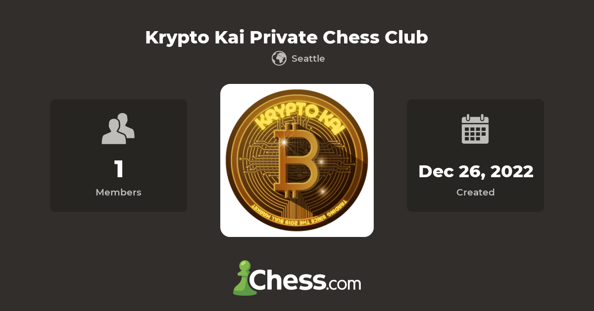 Krypto Kai Private Chess Club - Chess Club - Chess.com