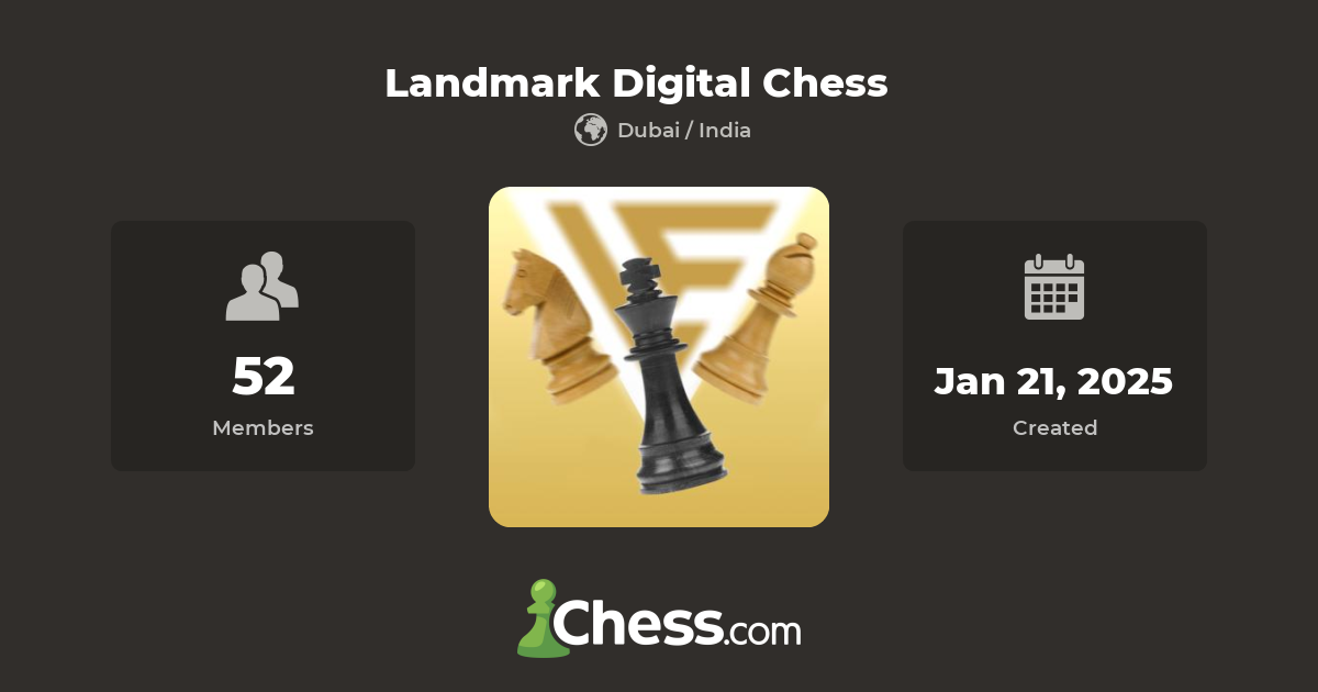 Landmark Digital Chess - Chess Club - Chess.com