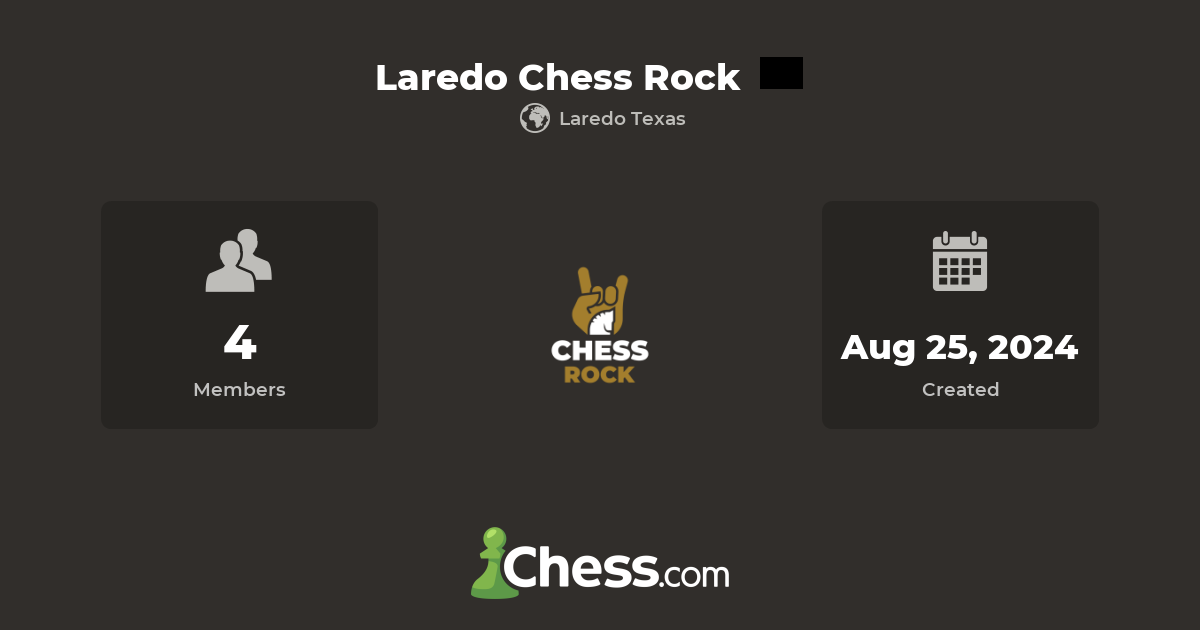 Laredo Chess Rock - Chess Club - Chess.com