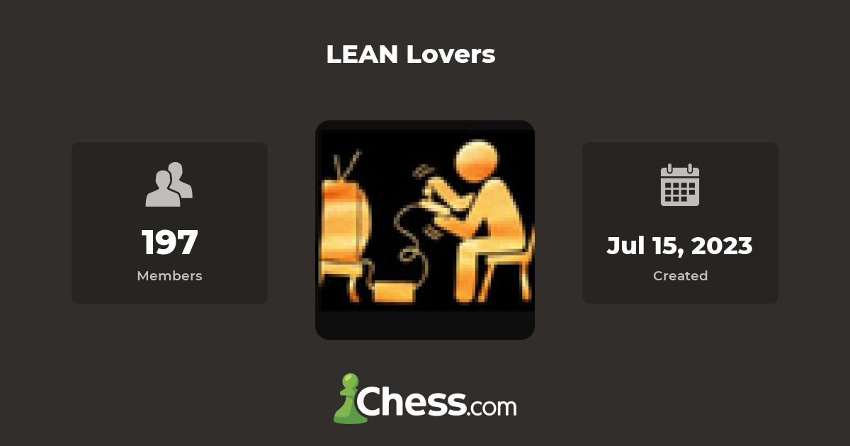 LEAN Lovers - Chess Club - Chess.com
