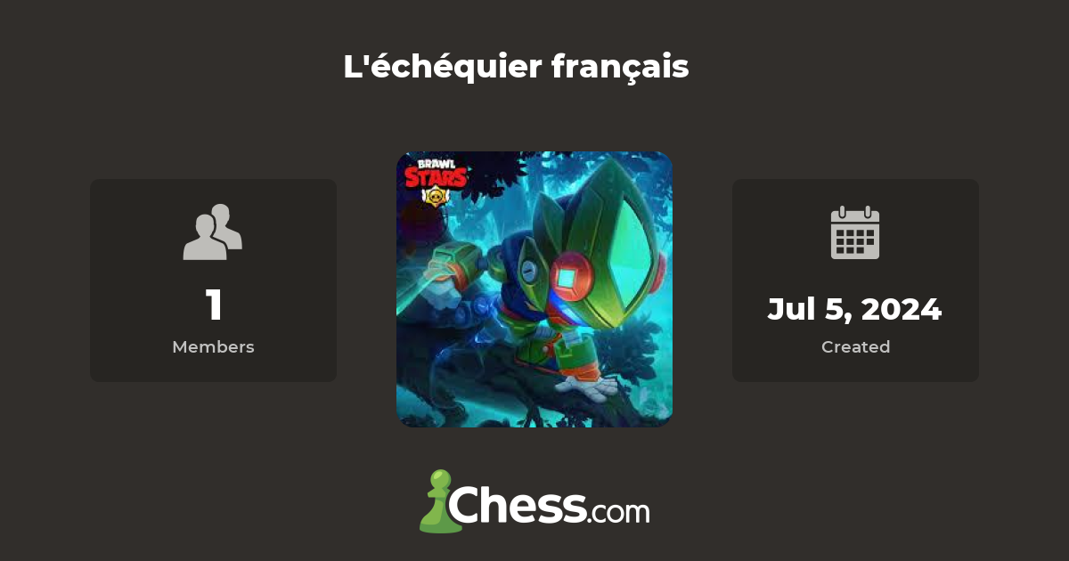 L'échéquier français - Chess Club - Chess.com