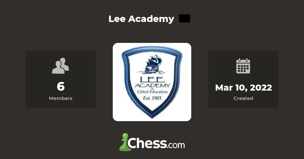 Lee Academy - Chess Club - Chess.com