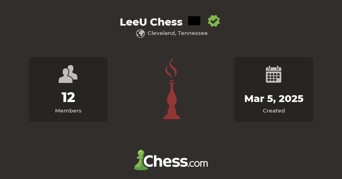 LeeU Chess - Chess Club - Chess.com