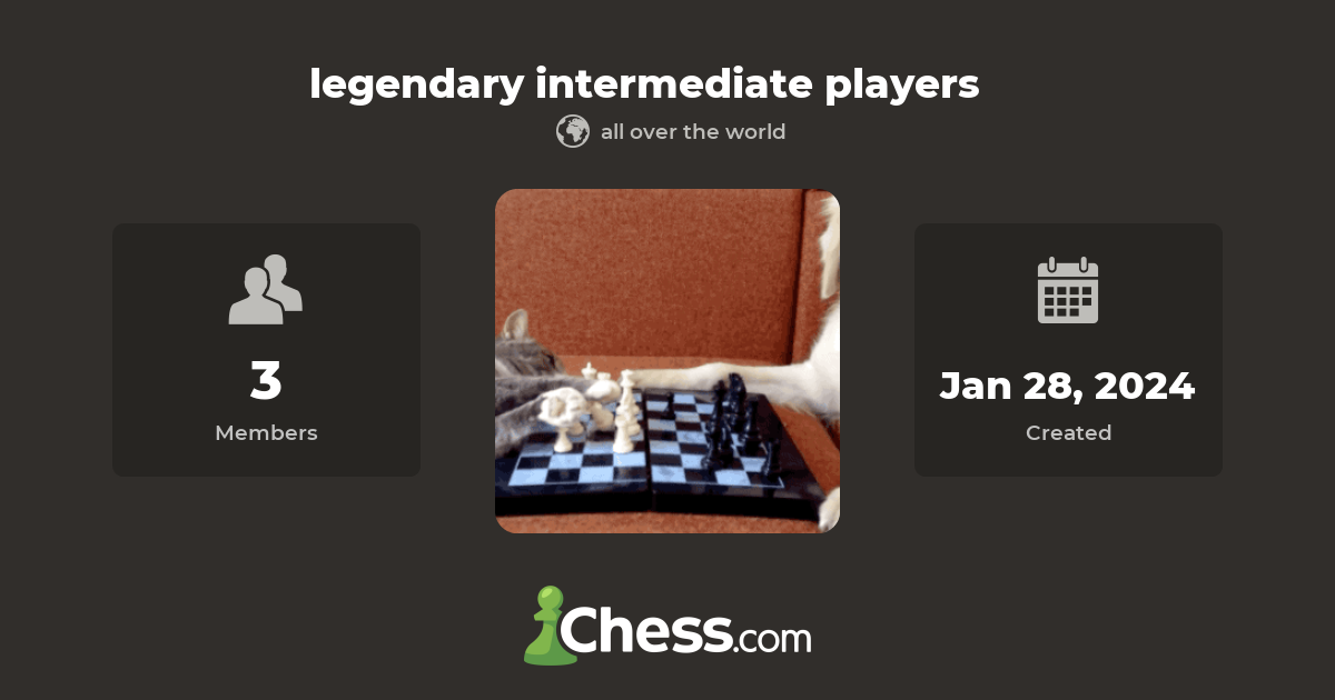 legendary intermediate players - Chess Club - Chess.com