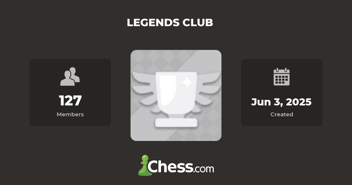 LEGENDS CLUB - Chess Club - Chess.com