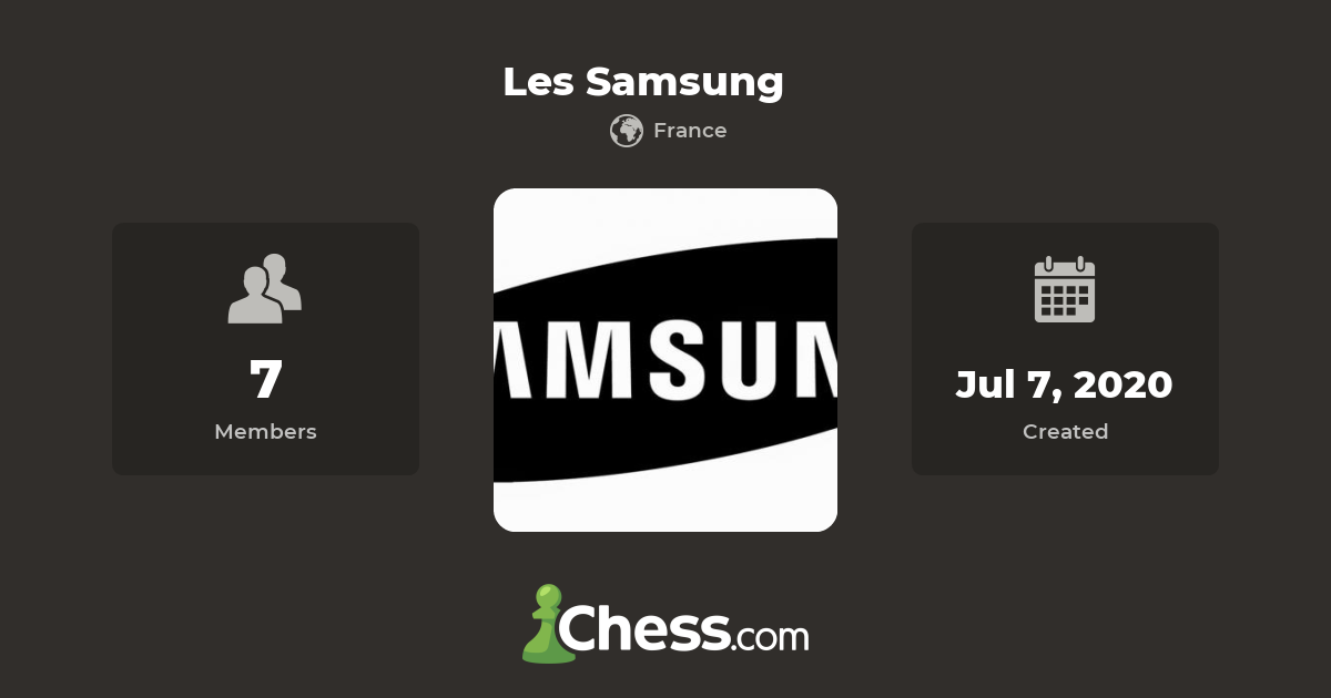Les Samsung - Chess Club - Chess.com