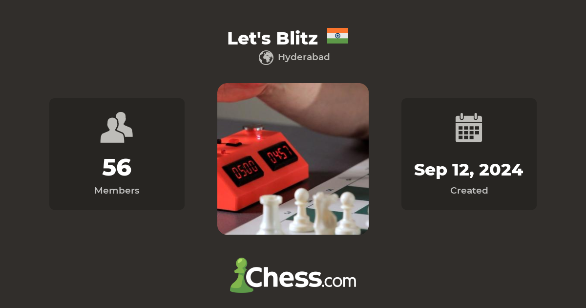 Let's Blitz - Chess Club - Chess.com