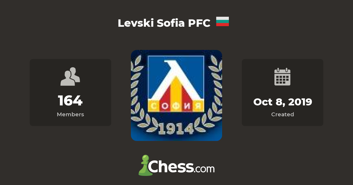 Levski Sofia PFC - Chess Club - Chess.com