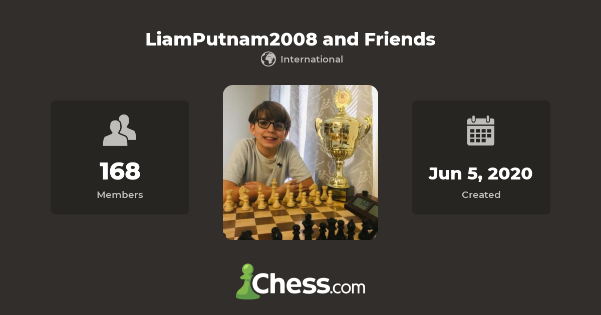 LiamPutnam2008 and Friends - Chess Club - Chess.com