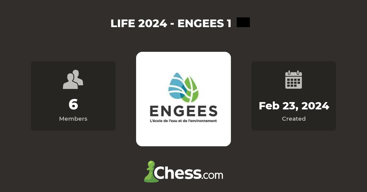 LIFE 2024 - ENGEES 1 - Chess Club - Chess.com