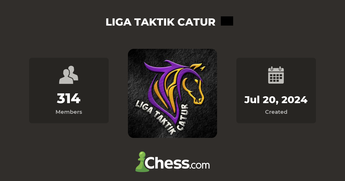 LIGA TAKTIK CATUR - Chess Club - Chess.com