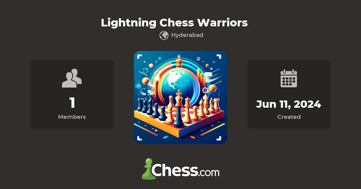 Lightning Chess Warriors - Chess Club - Chess.com