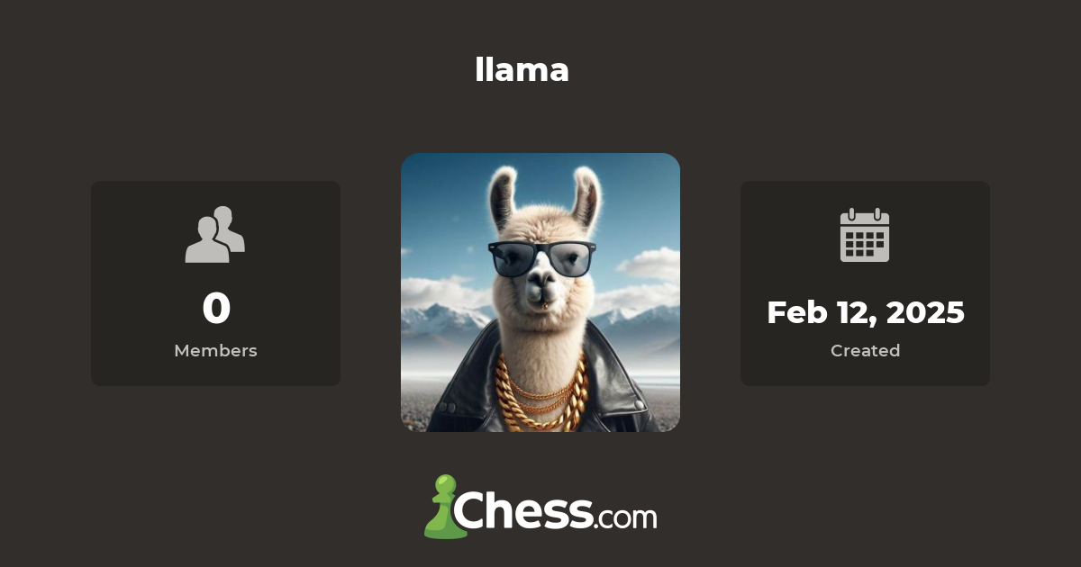 llama - Chess Club - Chess.com
