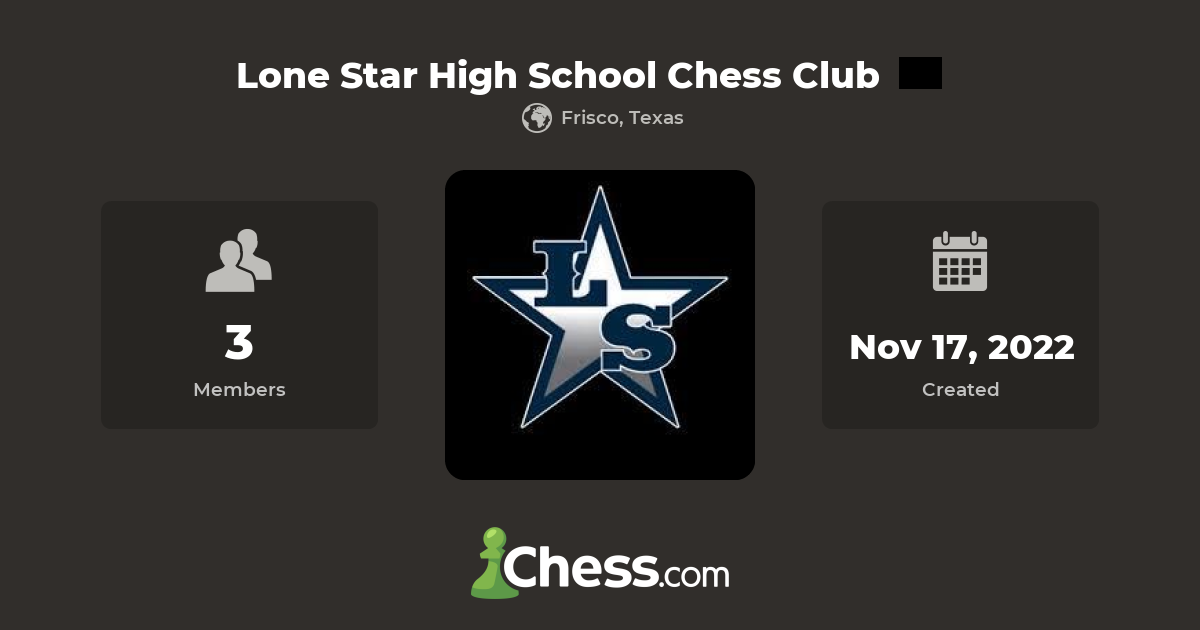 Lone Star High School Chess Club - Chess Club - Chess.com