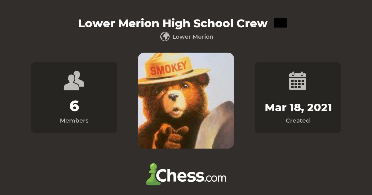 Lower Merion High School Crew - Chess Club - Chess.com