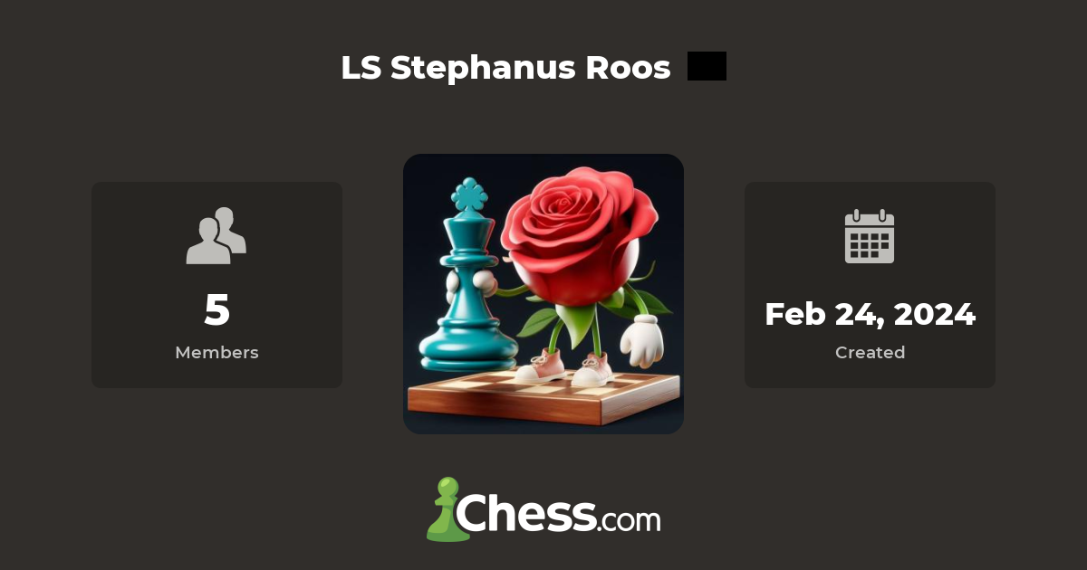 LS Stephanus Roos - Chess Club - Chess.com