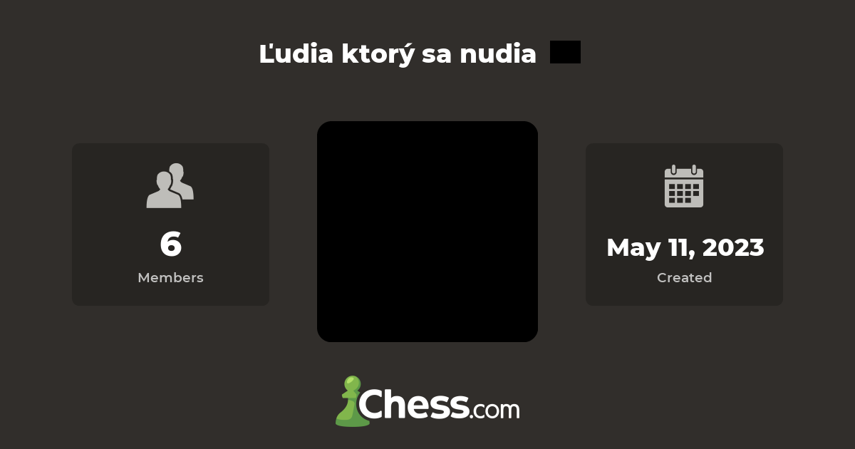 Ľudia ktorý sa nudia - Chess Club - Chess.com
