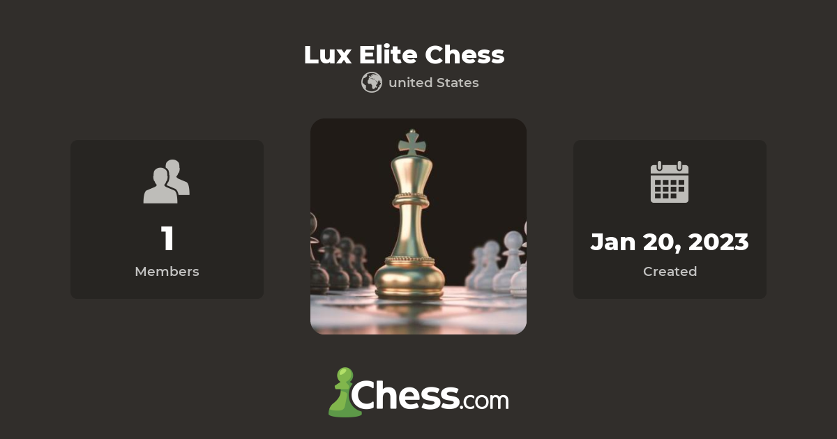 Lux Elite Chess - Chess Club - Chess.com