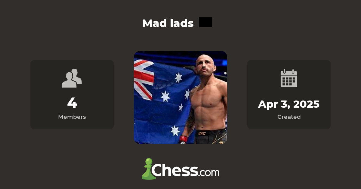 Mad lads - Chess Club - Chess.com