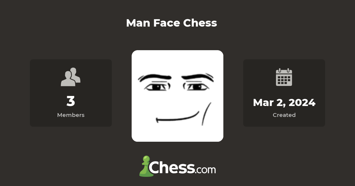 Man Face Chess - Chess Club - Chess.com
