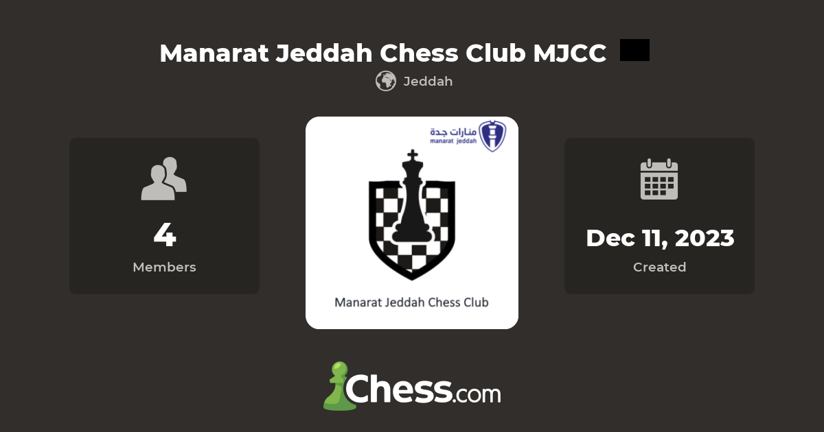 Manarat Jeddah Chess Club MJCC - Chess Club - Chess.com