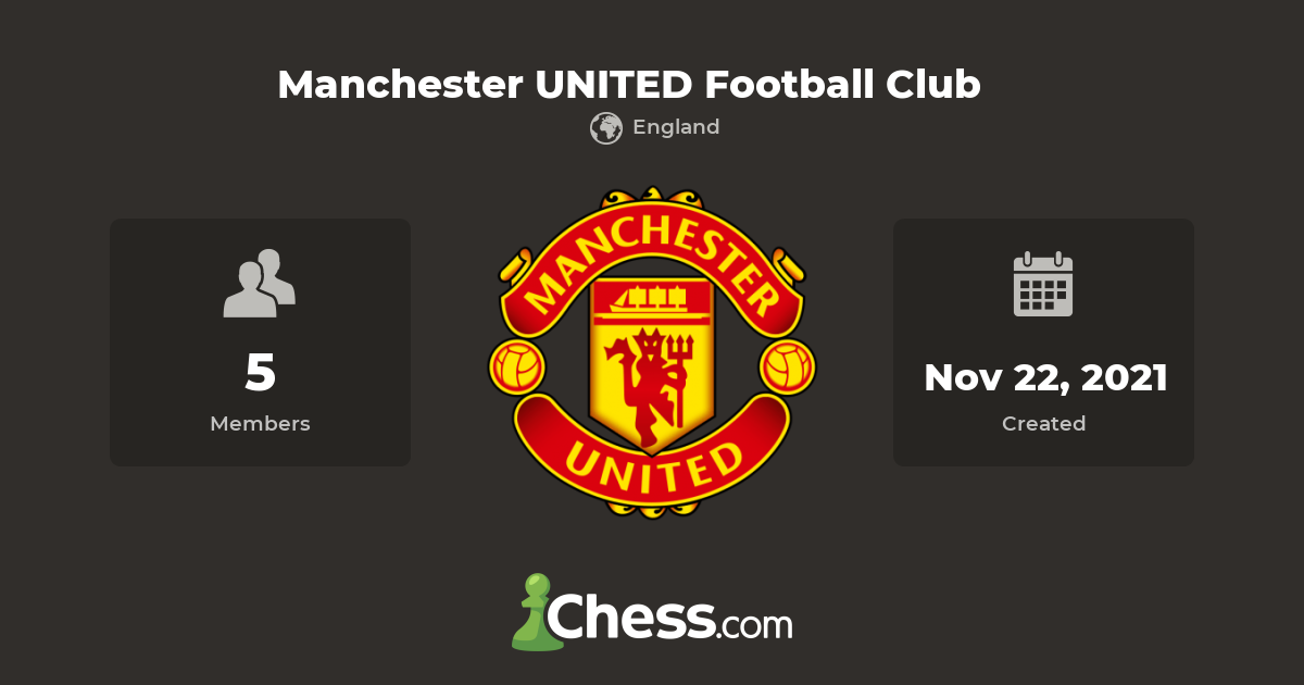 Manchester UNITED Football Club - Chess Club - Chess.com