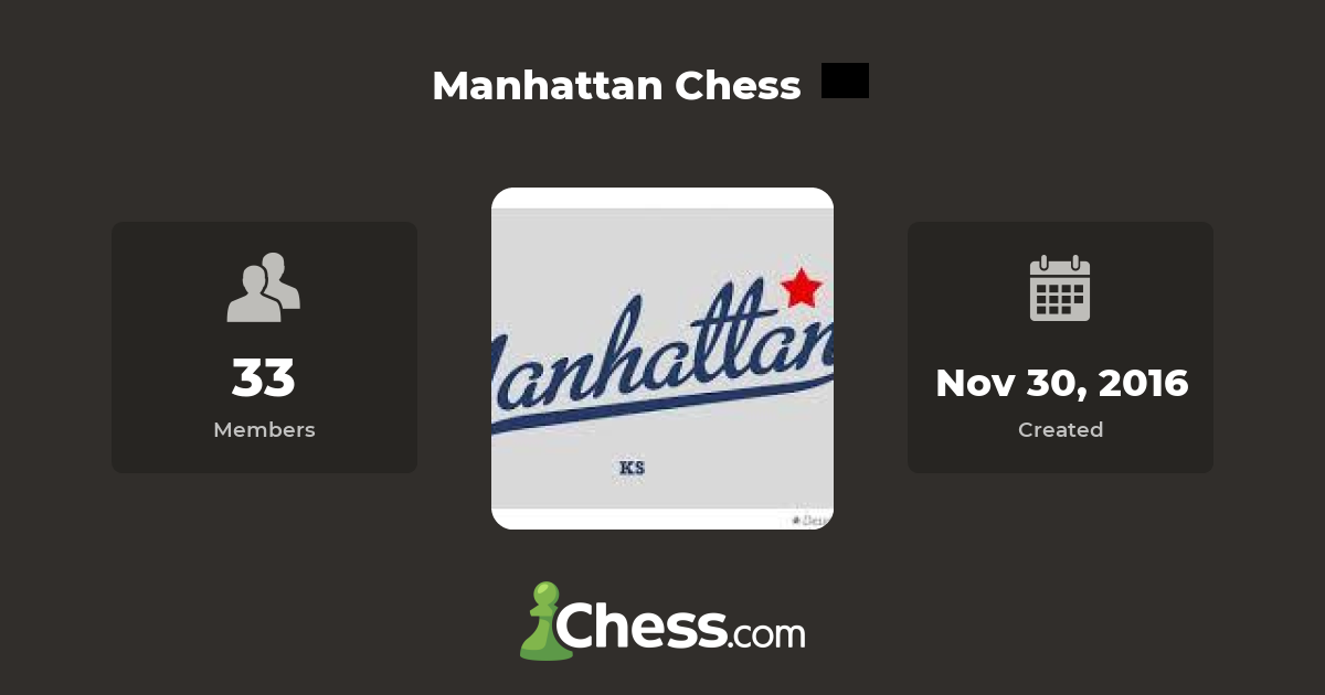 Manhattan Chess - Chess Club - Chess.com