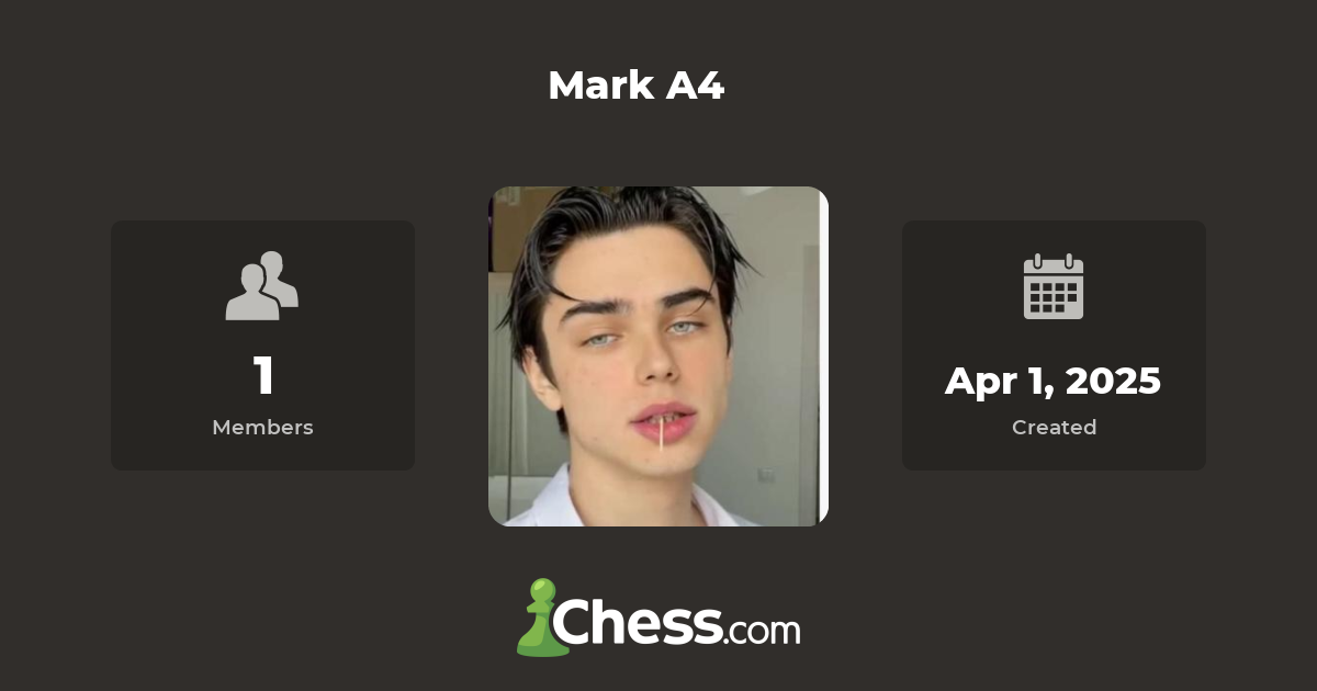 Mark A4 - Chess Club - Chess.com