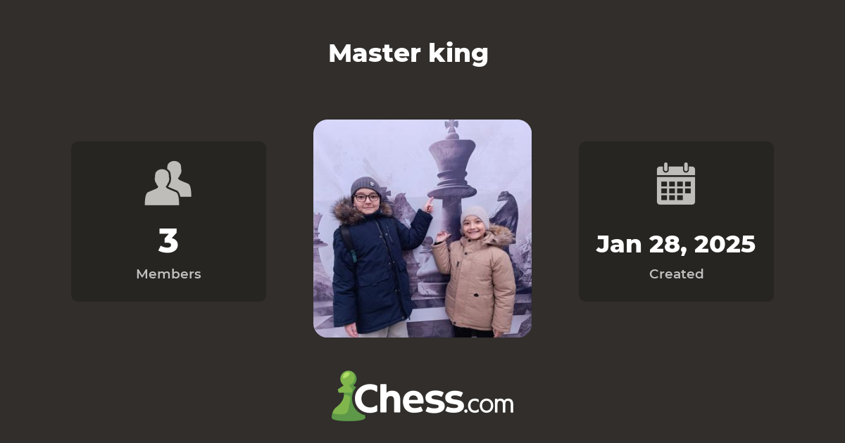 Master king - Chess Club - Chess.com