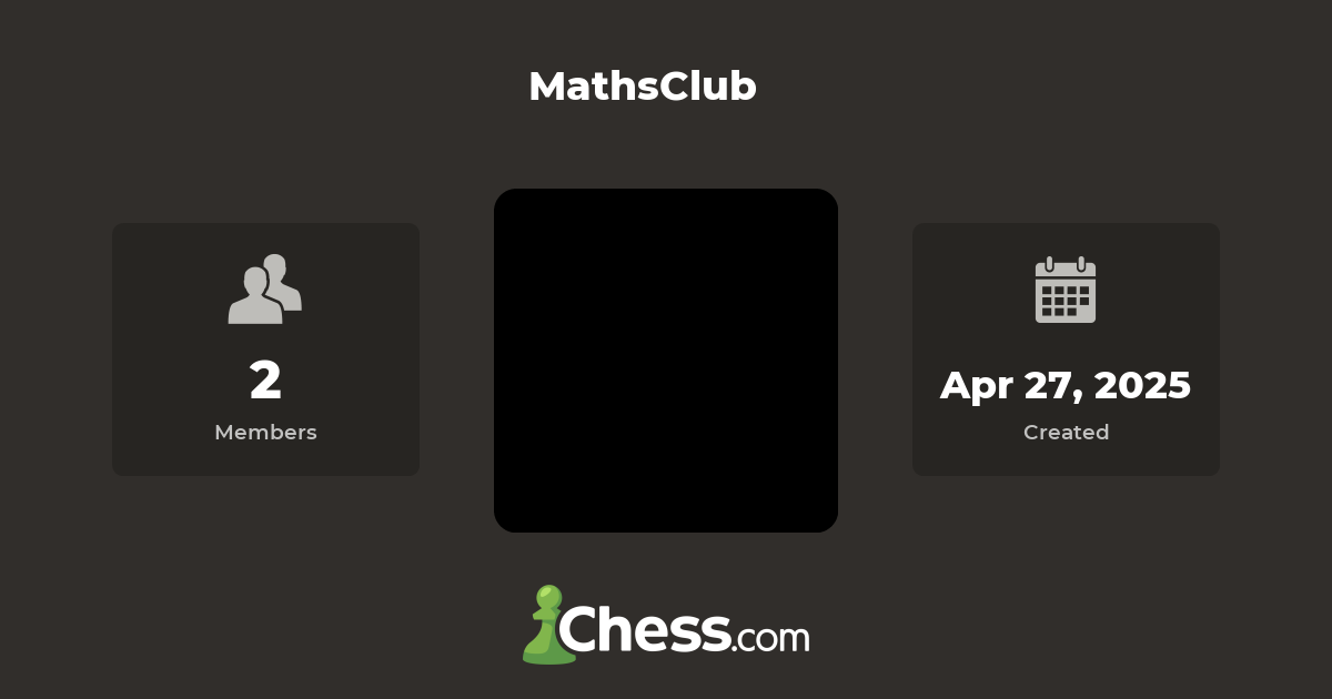 MathsClub - Chess Club - Chess.com