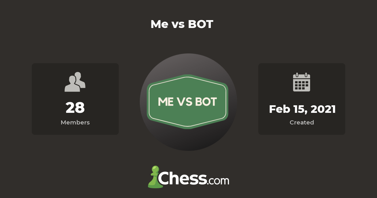 Me vs BOT - Chess Club - Chess.com