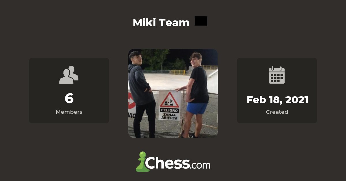 Miki Team - Chess Club - Chess.com