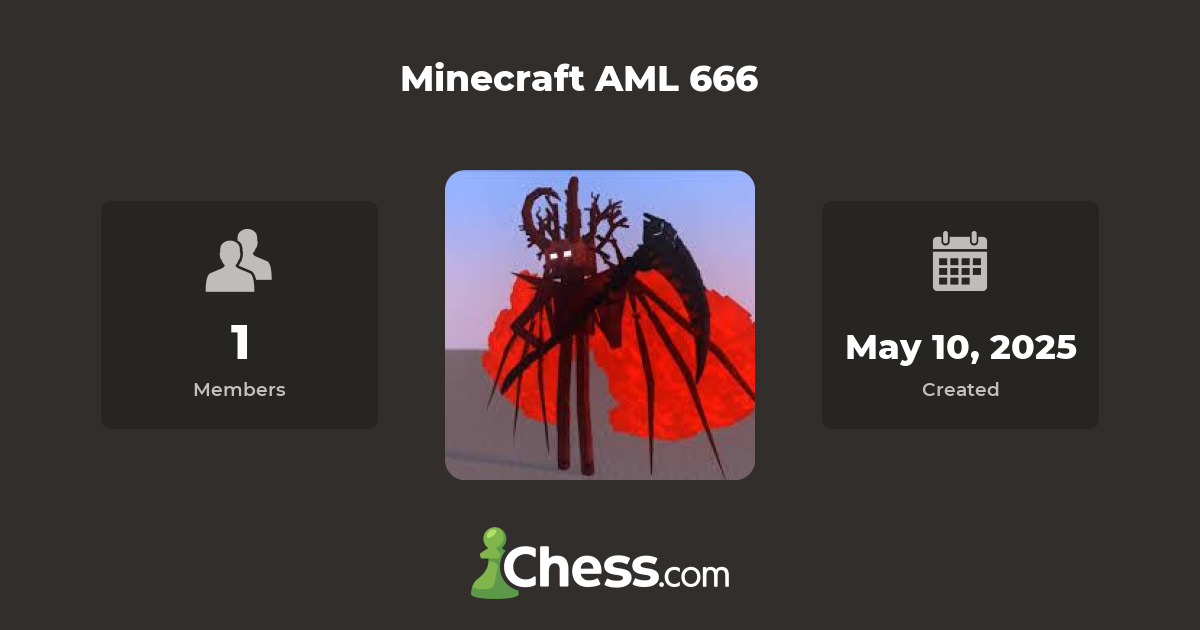 Minecraft AML 666 - Chess Club - Chess.com