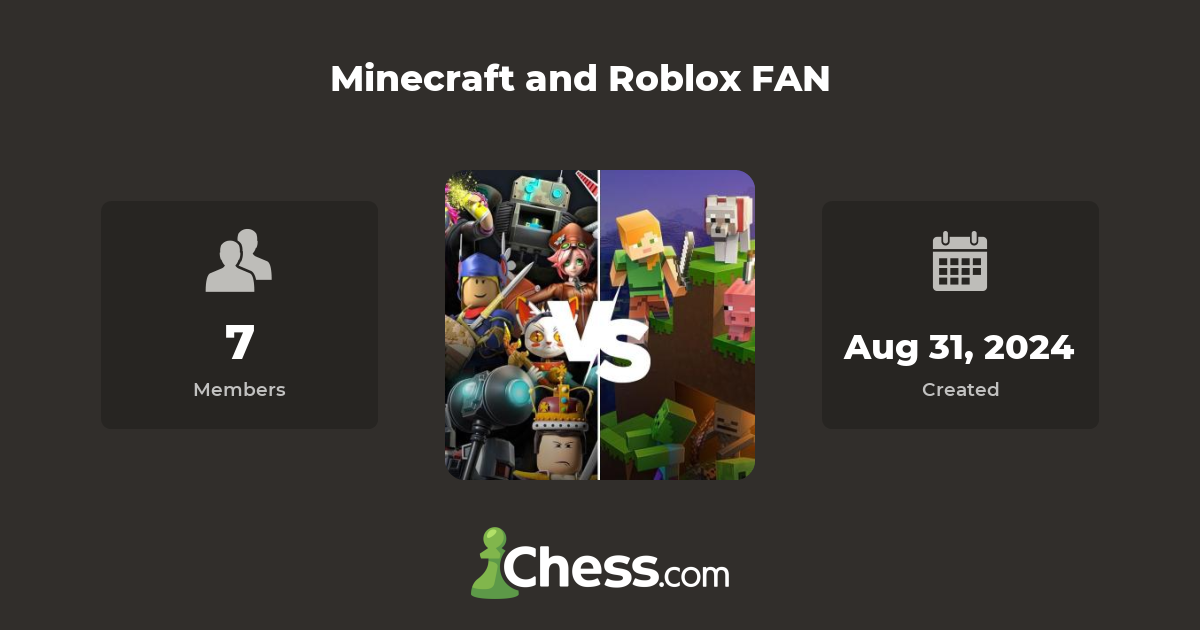 Minecraft and Roblox FAN - Chess Club - Chess.com