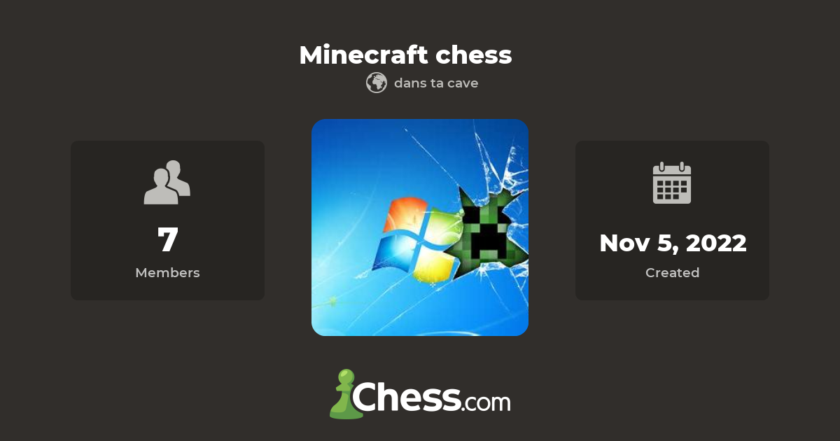 Minecraft chess - Chess Club - Chess.com
