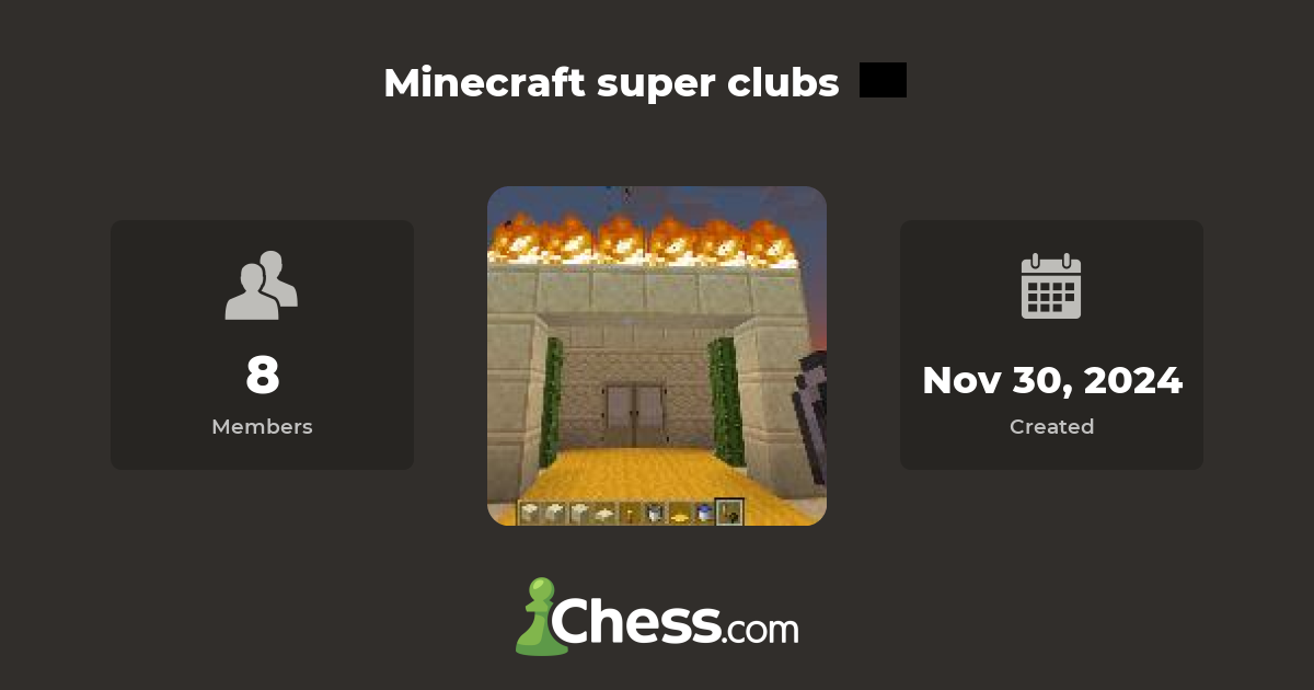 Minecraft super clubs - Chess Club - Chess.com