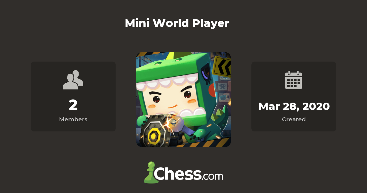 Mini World Player - Chess Club - Chess.com