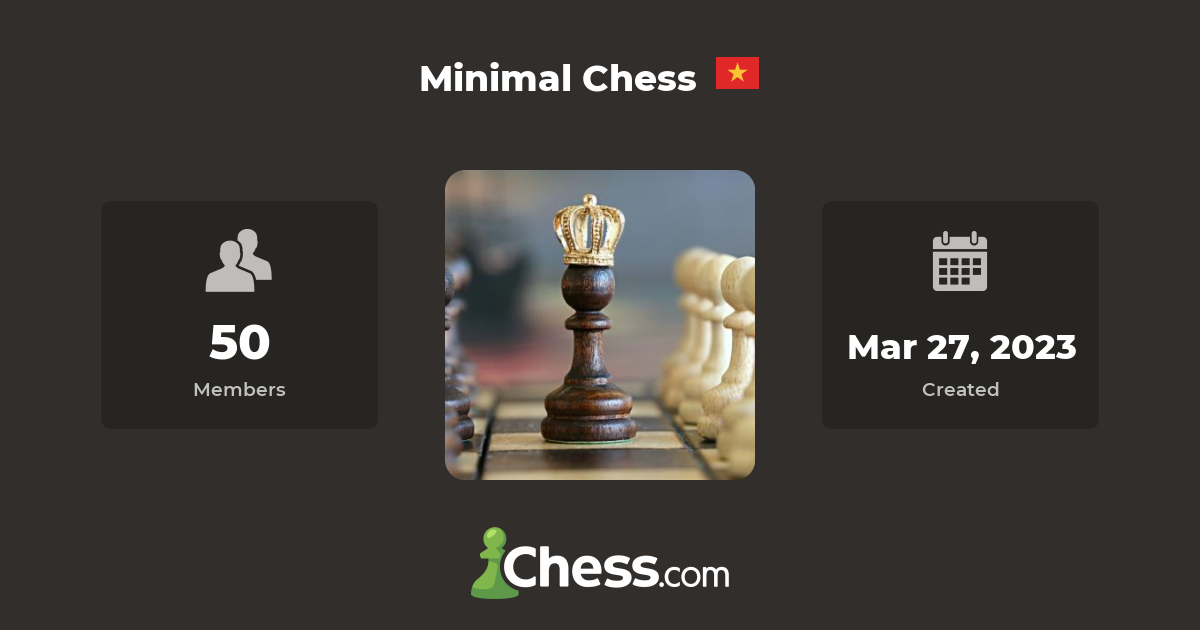 Minimal Chess - Chess Club - Chess.com