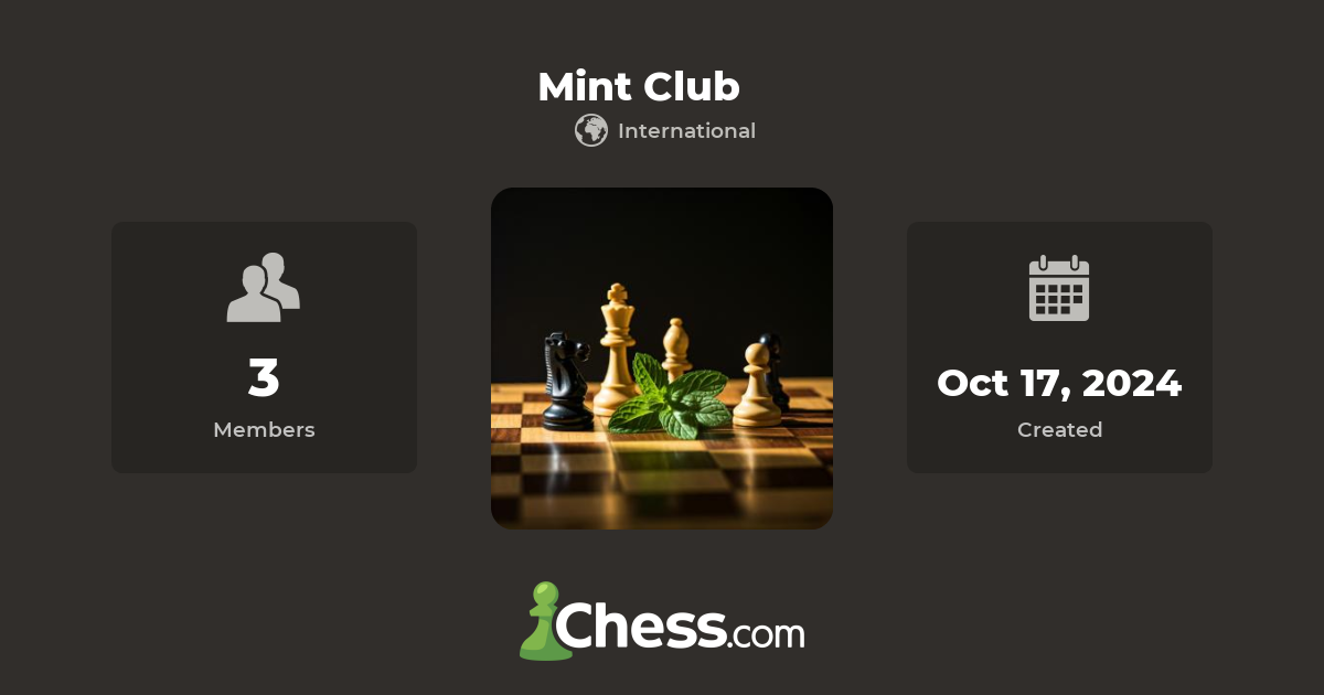 Mint Club - Chess Club - Chess.com