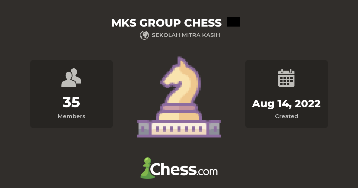 MKS GROUP CHESS - Chess Club - Chess.com
