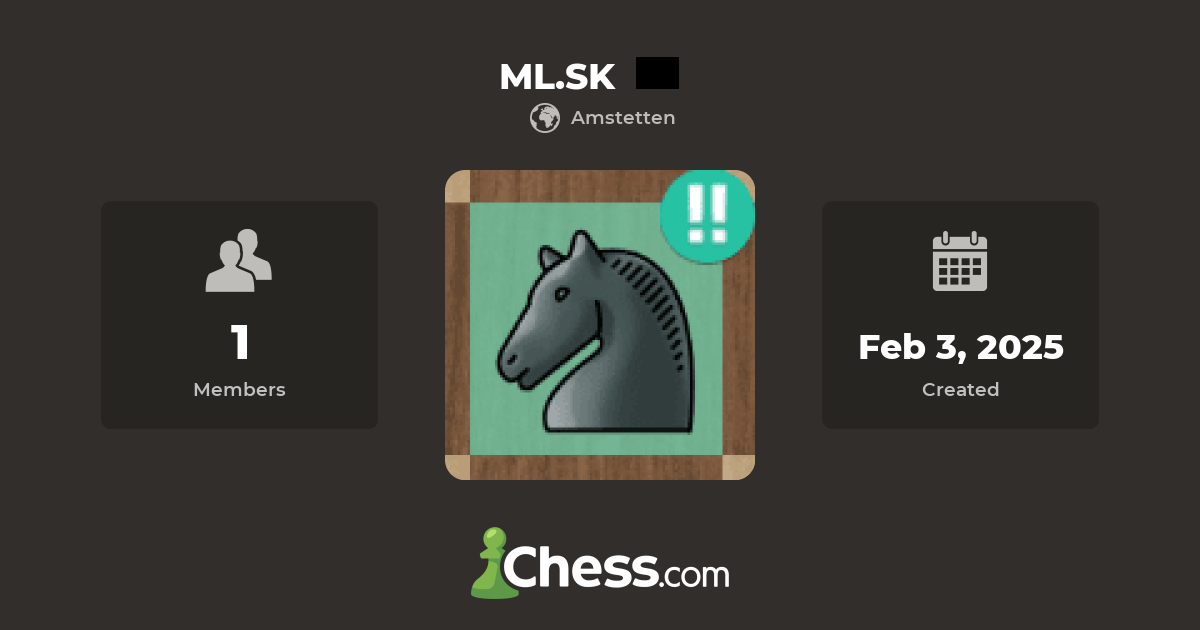 ML.SK - Chess Club - Chess.com