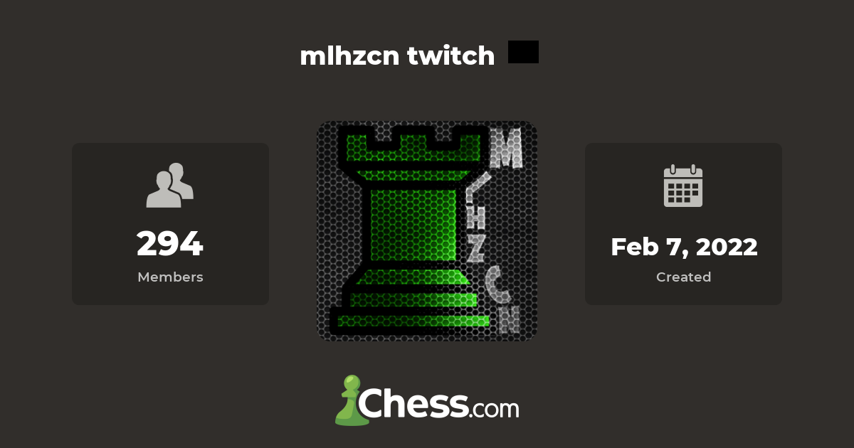 mlhzcn twitch - Chess Club - Chess.com